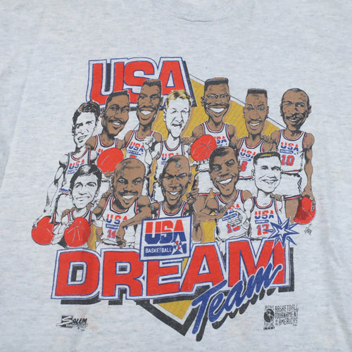 Vintage 1992 NBA Dream Team T-shirt Basketball Jordan Bird Magic – For ...