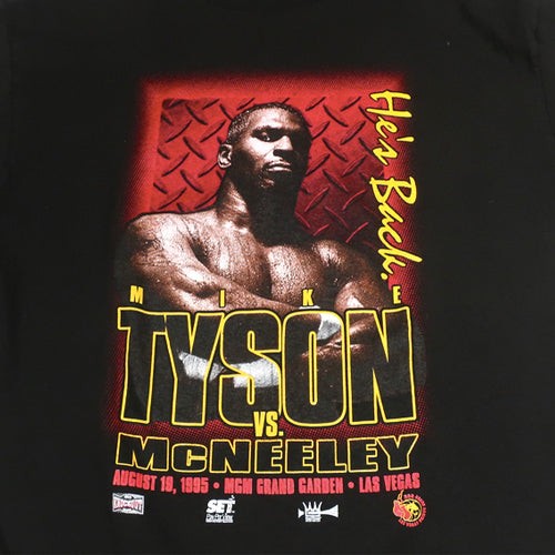 Vintage Tyson v McNeeley 1995 T-shirt Mike Boxing Heavyweight – For All To Envy