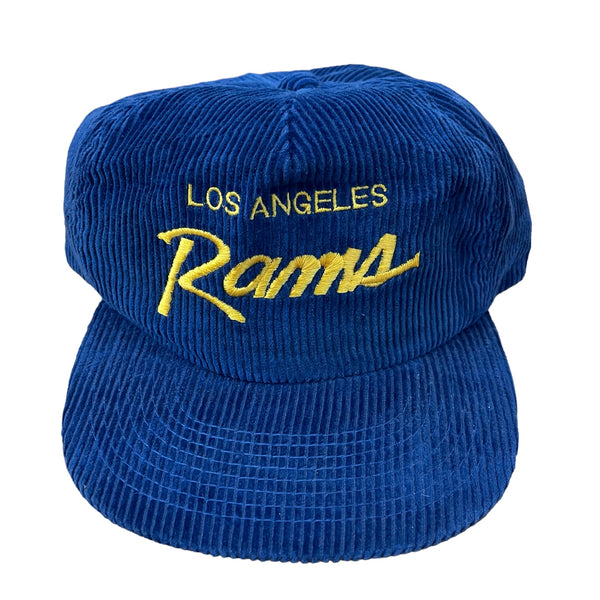 Vintage LA Rams Corduroy Script Hat – For All To Envy