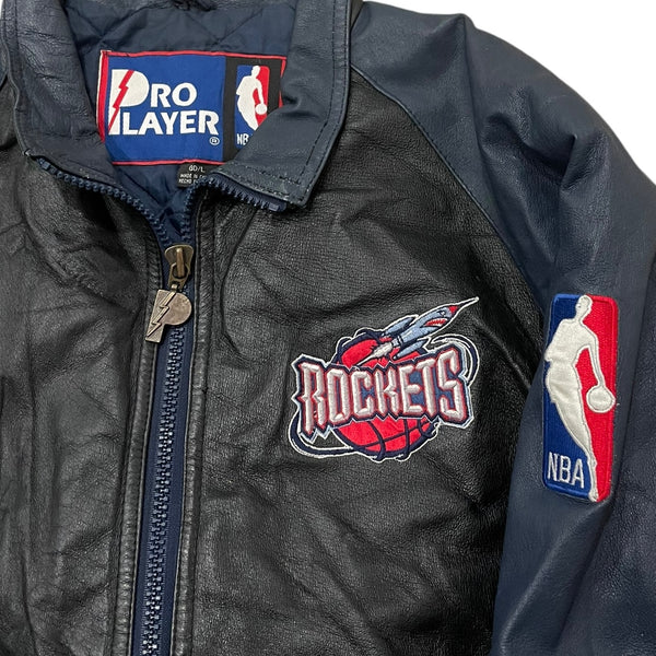 Vintage Houston Rockets Leather Jacket – For All To Envy