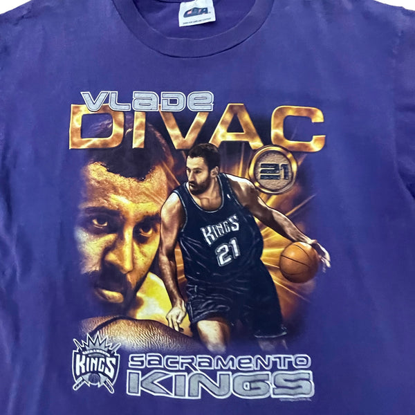 Vintage Vlade Divac Sacramento Kings T-shirt – For All To Envy