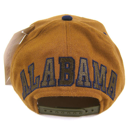 Vintage Alabama Crimson Tide Blockhead Snapback NWT 90s NCAA football ...