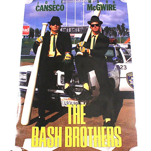 Vintage Jose Canseco Mark McGwire The Bash Brothers Costacos Poster ...