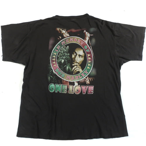 Vintage Bob Marley One Love T-Shirt The Wailers Reggae 90s – For All To ...