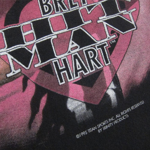 Vintage Bret "The Hitman" Hart T-Shirt WWF Wrestling 1993 90s WWE – For ...