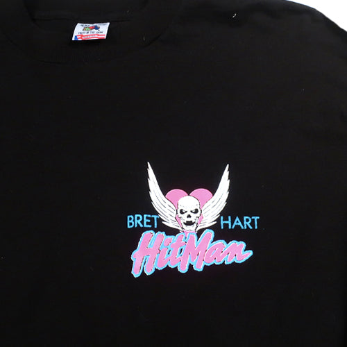 Vintage Bret "The Hitman" Hart Long Sleeve T-Shirt 1999 WWF WWE ...