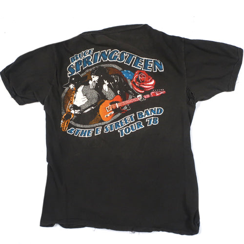 Vintage Bruce Springsteen & The E Street Band Tour T-shirt 1978 T-shirt ...