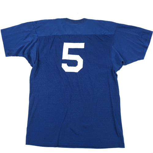 Vintage CBS Sports Champion T-shirt Blue Bar 80s 90s – For All To Envy