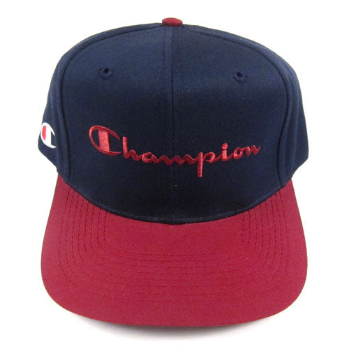 Vintage Champion Logo Snapback Hat Cap NWT 90s NBA NFL NHL MLB ...