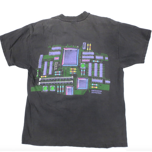Vintage Smithsonian 1993 CPU T-shirt 1993 Computer Geek – For All To Envy