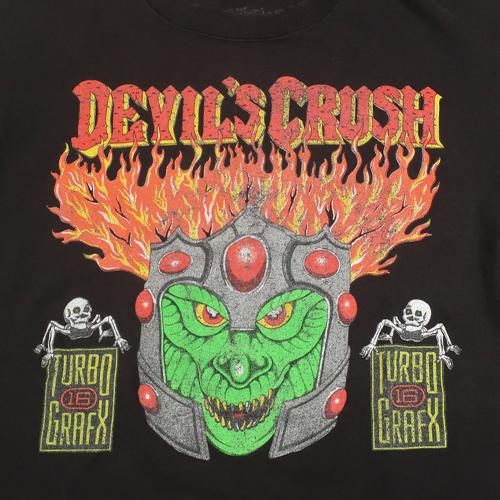 Vintage Devil's Crush Turbo Grafix 16 T-shirt Pinball Video Game 90s ...