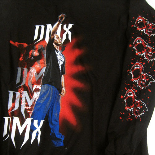 Vintage DMX 90s Long Sleeve T-Shirt Hip Hop Rap T Shirt 90's – For All ...