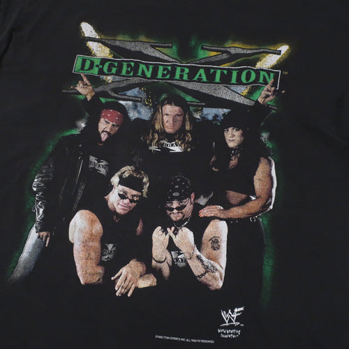 Vintage Triple H Get DX Raided T-Shirt WWF 90s Wrestling – For All To Envy