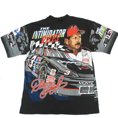 Vintage Dale Earnhardt The Intimidator Rules Nascar T-shirt Racing 90s ...