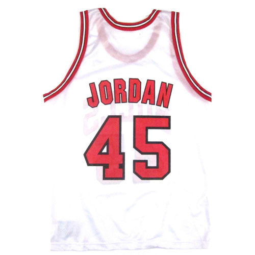 Vintage Michael Jordan Chicago Bulls #45 Champion Jersey 90s NBA Basketball MJ – For All To Envy