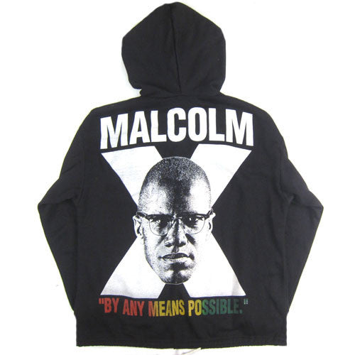 Vintage Malcolm X Hoodie Sweatshirt 90s Hip Hop Rap – For All To Envy