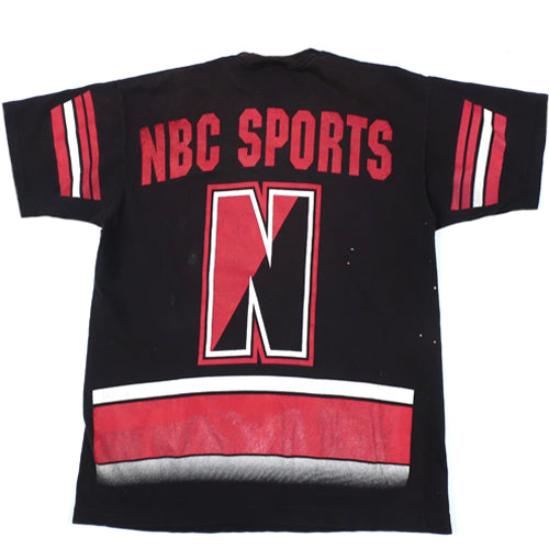 Vintage NBC Sports T-Shirt NBA NFL MLB NHL NCAA 90s – For All To Envy