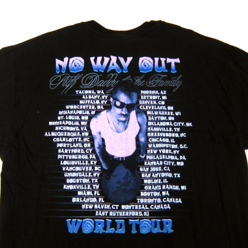 Vintage Puff Daddy & The Family 1998 Tour T-shirt Mase The Lox Black ...