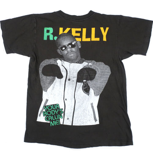 Vintage R. Kelly Your Body's Callin Me T-shirt R&B Hip Hop Rap 1993 ...