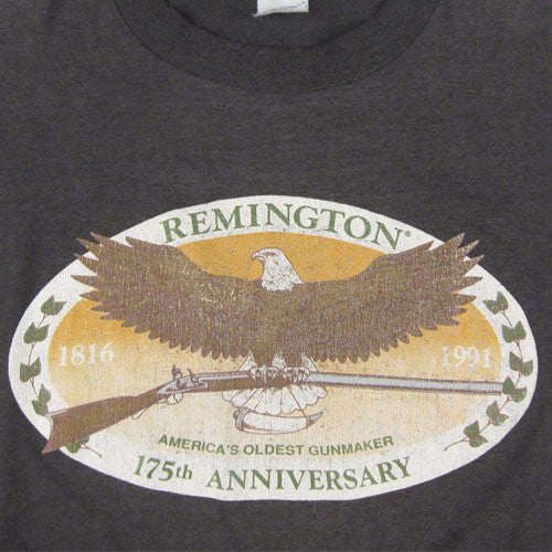 Vintage Remington Guns T-shirt 1991 Anniversary Gunmaker – For All To Envy