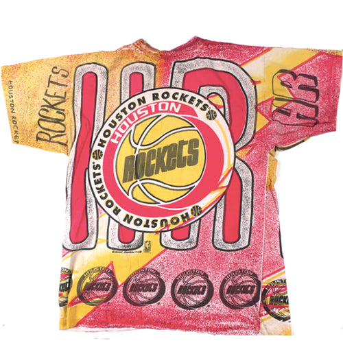 Vintage Houston Rockets T-shirt 90s NBA Basketball – For All To Envy