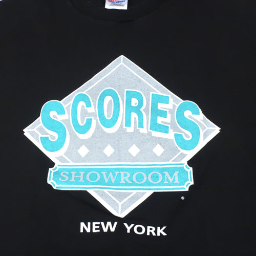 Vintage Scores Showroom NY T-Shirt 90s Strip Club Howard Stern – For ...