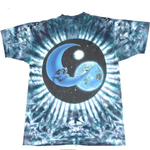 Vintage Skeleton Tie Dye T-shirt 90s – For All To Envy