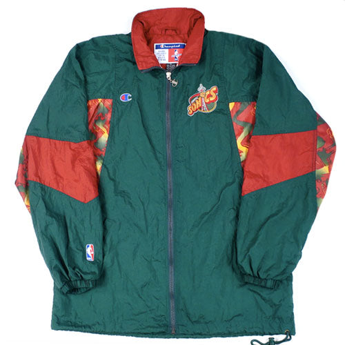 Vintage Seattle Sonics Champion Jacket 90s NBA Basketball Vintage Seattle Sonics Champion Jacket 90s NBA Basketball