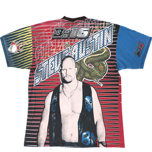 Vintage Stone Cold All Over Print T-Shirt – For All To Envy