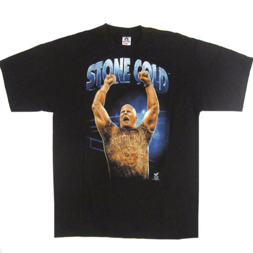 Vintage Stone Cold Kill Em All T-Shirt 90s WWF Wrestling – For All To Envy