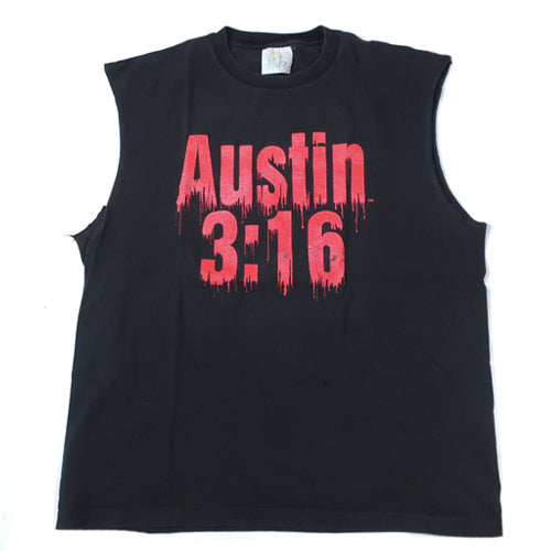 Vintage Stone Cold Blood From A Stone T-Shirt Austin 3:16 WWF 90s ...