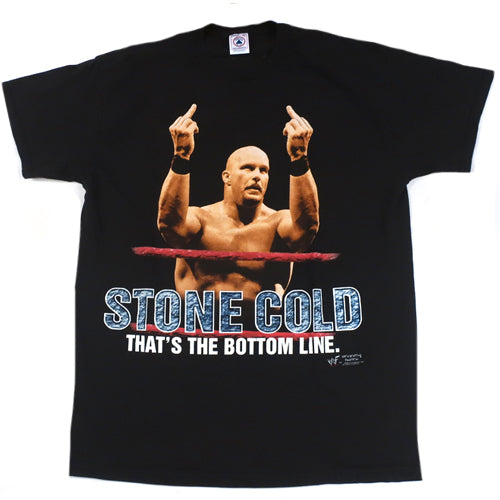 Vintage Stone Cold Steve Austin 3:16 T-Shirt 1998 WWF WWE Wrestling ...